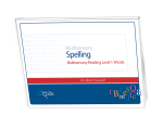 Multisensory Spelling Programs – Cracking the ABC Code